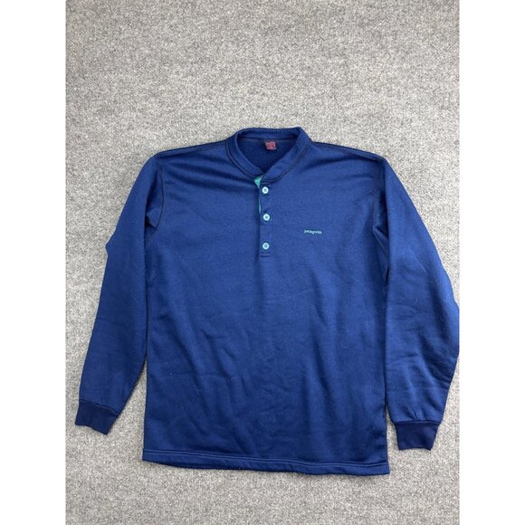Patagonia | Shirts | Vintage Patagonia Shirt Mens Large Blue Long ...
